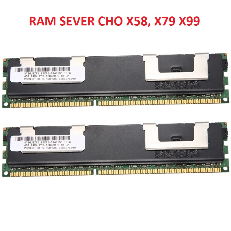 Ram Sever Ddr3 4g Ecc Reg Buss 1333 Cho Main X58 X79 X99 Hàng Xịn