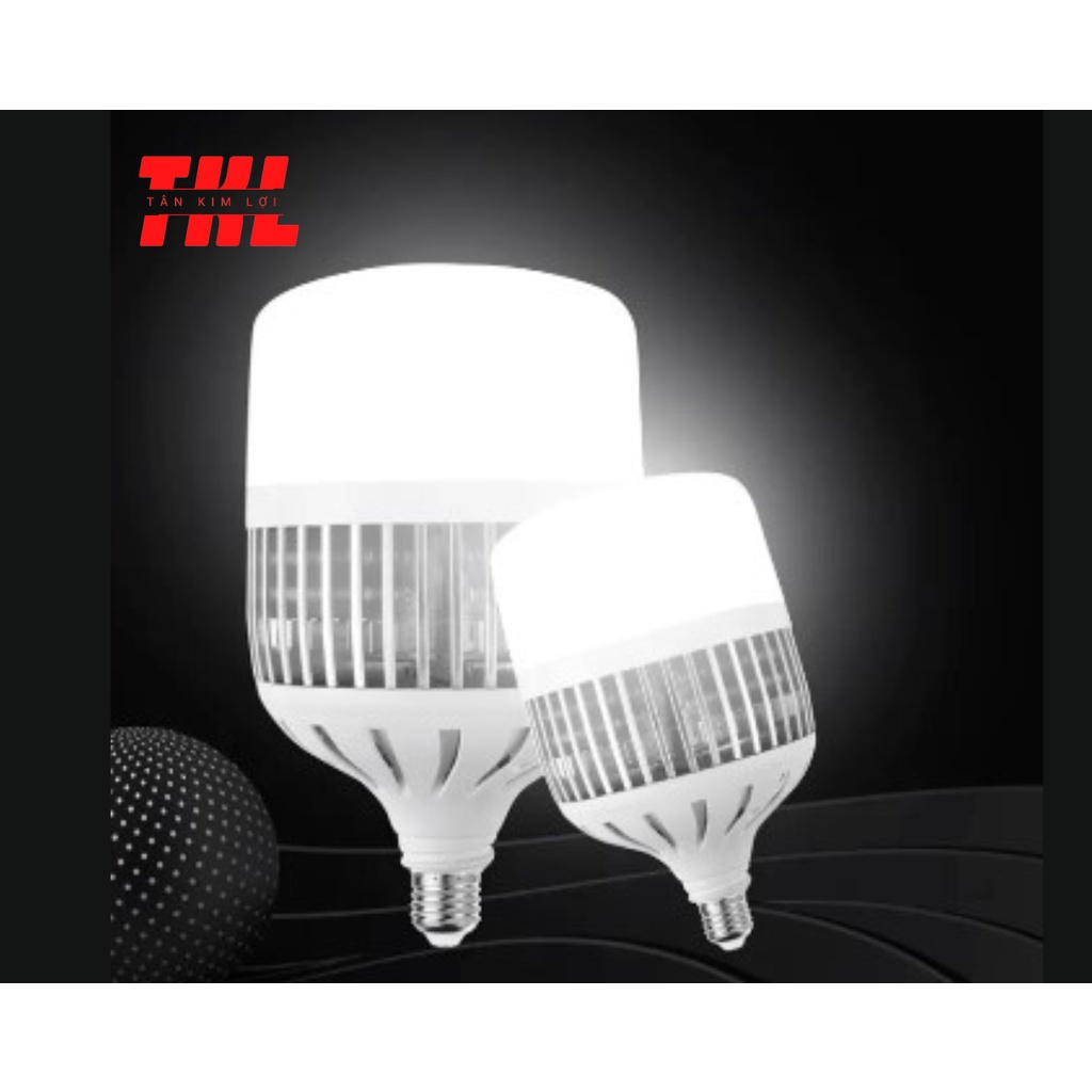Bóng đèn led siêu sáng hình trụ nhôm 50W-80W-100W-150W vây tản nhiệt ...