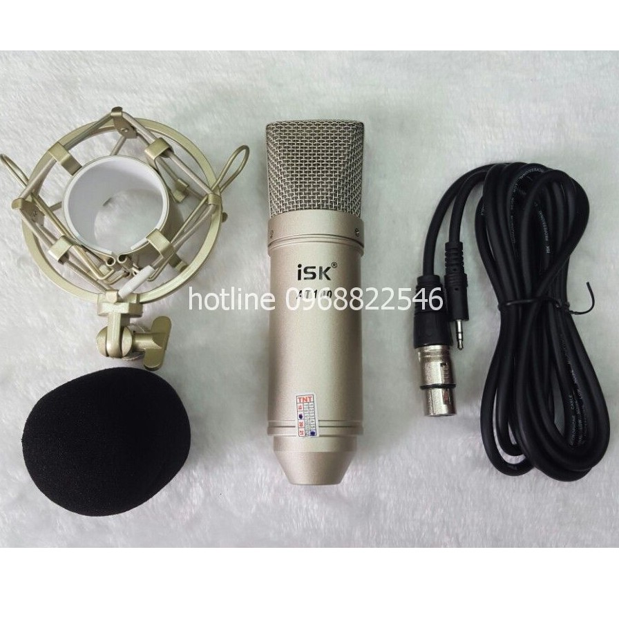 Mic thu âm ISK AT100 hút âm hàng loại 1 | Shopee Việt Nam