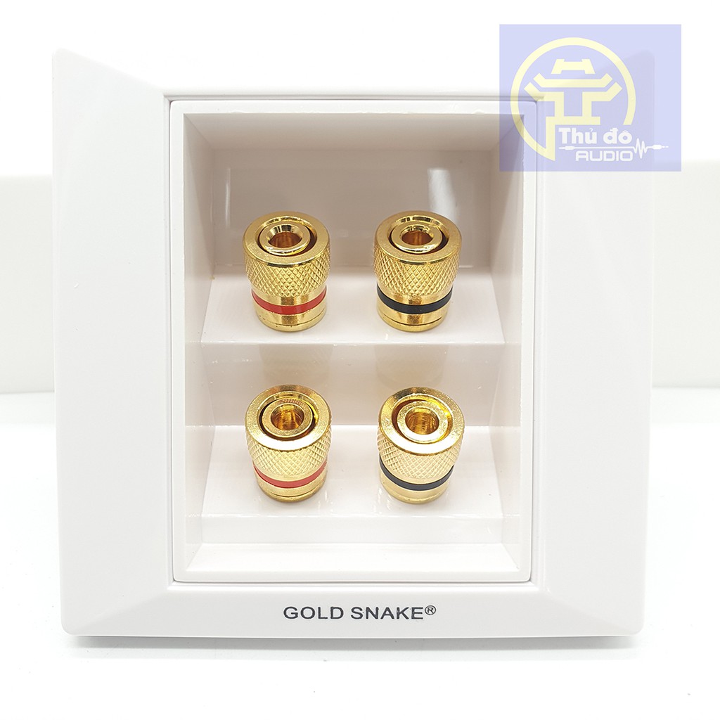 [Mã ELHACE giảm 4% đơn 300K] 01 cái hậu loa 4 cọc Gold Snake cao cấp ...