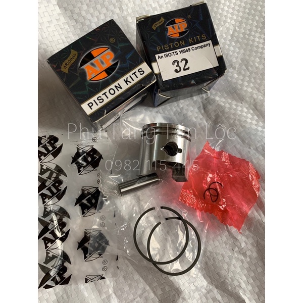 Quả Piston + xéc măng nắp hơi máy cắt cỏ nòng 30li đến 40l | Shopee Việt Nam