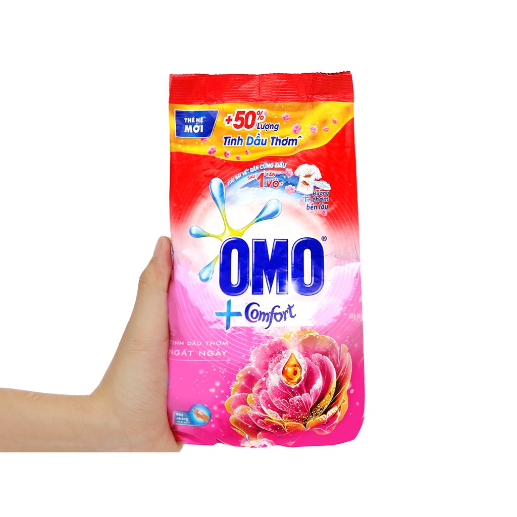 Bột giặt Omo Comfort 5,3Kg- Hương Tinh Dầu Thơm Ngất Ngây | Shopee Việt Nam