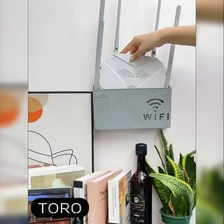 Kệ đựng wifi treo tường, Kệ wifi đặt modem, đầu kỹ thuật số, ổ cắm điện ...