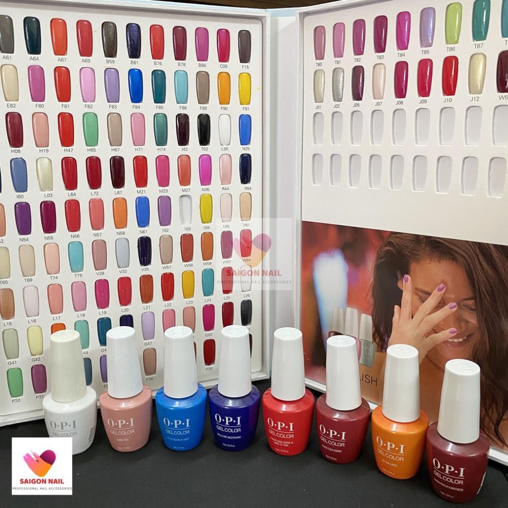 SƠN GEL OPI Original USA - Tem 2 lớp - Chuẩn bảng màu - Logo nổi - QR ...