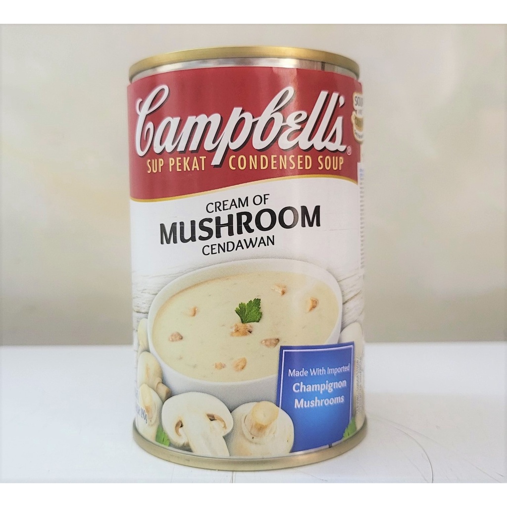 [Hộp 290g] SÚP KEM NẤM [Malaysia] CAMPBELL’S Condensed Soup Cream Of ...