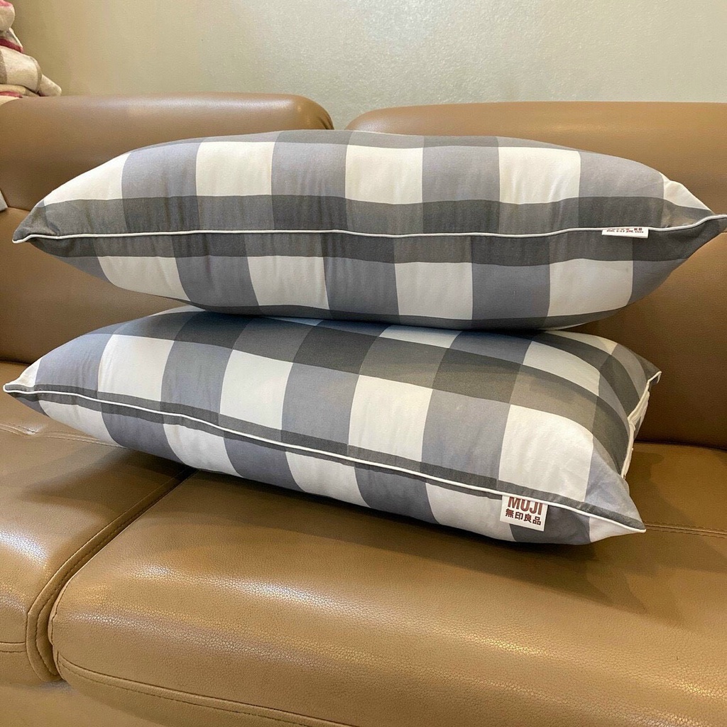 1 cặp 2 cái Gối Muji Hàng Cao Cấp Xuất Nhật Giúp Cho Giấc Ngủ êm ái ĐỒ ...