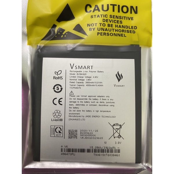 pin Vsmart live, mã pin BVSM-620. | Shopee Việt Nam