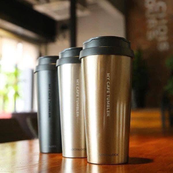 Ly Giữ Nhiệt Lock&Lock Clip Tumbler LHC4151 (540ml)- Hàng Chính Hãng, Bằng Thép Không Gỉ Inox ...