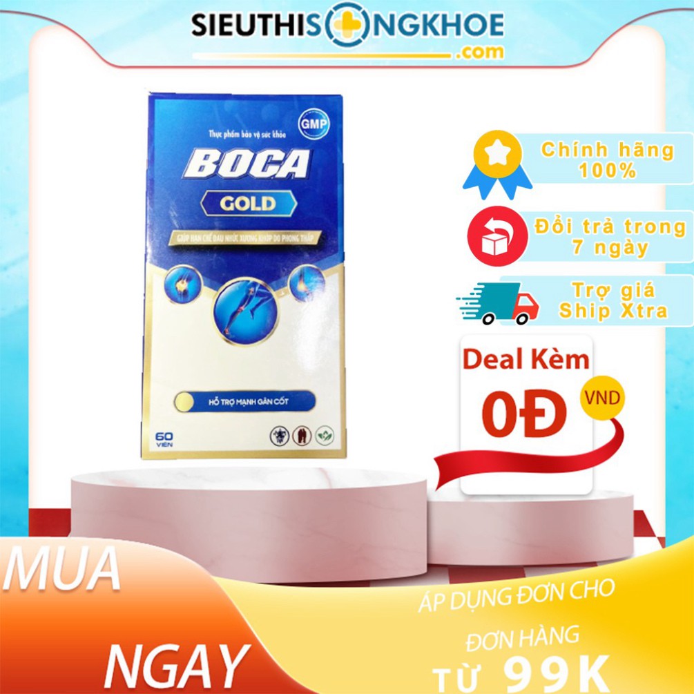 [CHÍNH HÃNG] BOCA GOLD - THỰC PHẨM BẢO VỆ SỨC KHOẺ - VIÊN UỐNG BỔ SUNG ...