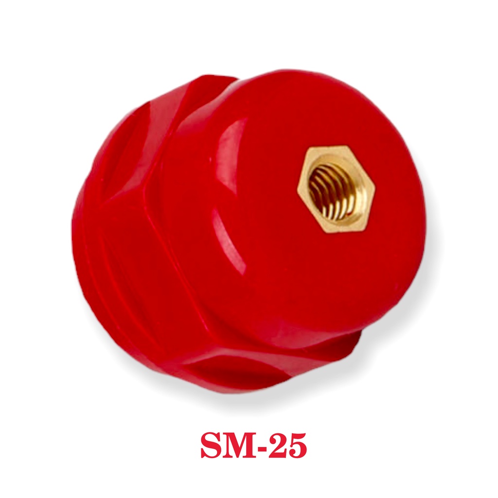 Sứ Đỡ Thanh Cái Đồng SM-25 - Sứ 25 - Sứ Đỏ Cách Điện Hạ Thế 25mm | Shopee Việt Nam