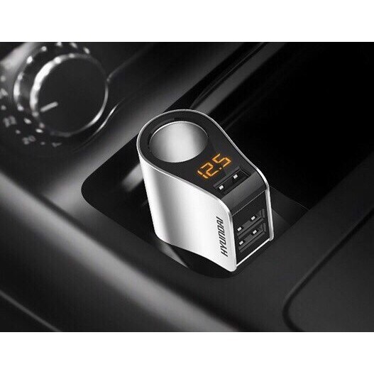 (GIẢM GIÁ) bộ chia tẩu sạc ô tô hyundai hy 10 1 tẩu 3 cổng có bảo hành ...