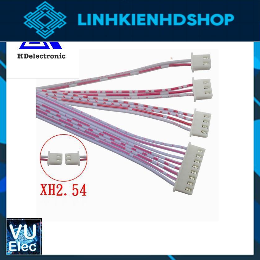 Dây bus trắng XH2.54 2/3/4/5/6/7/8/9/10-12P 2 đầu | Shopee Việt Nam