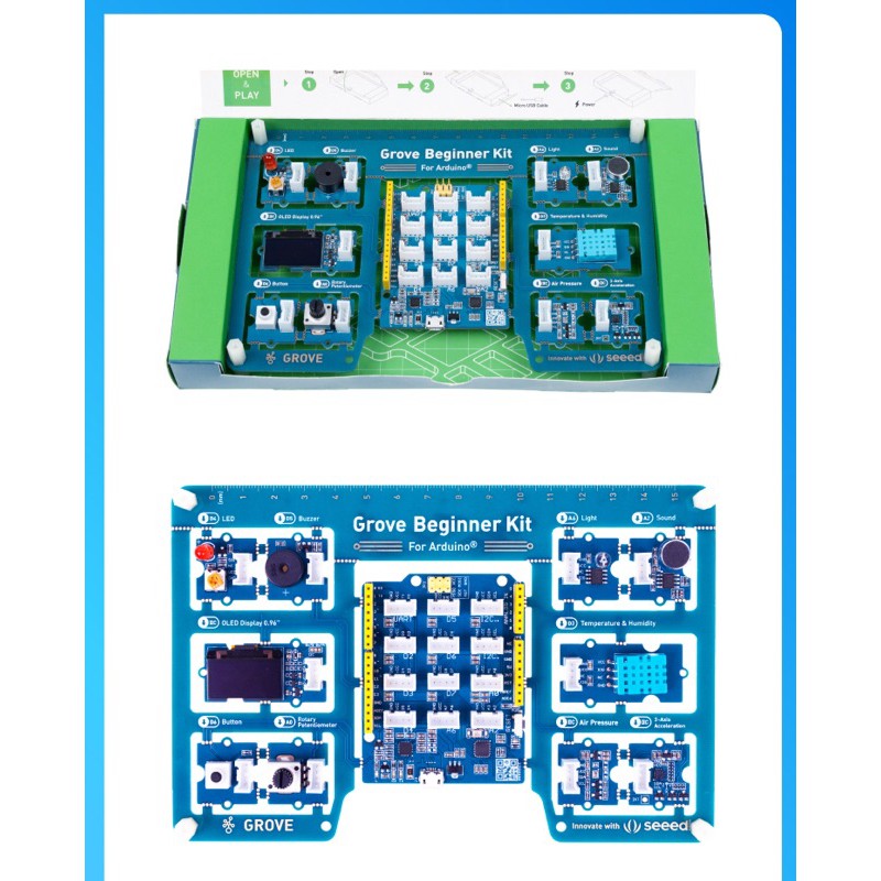 Bộ kit Grove beginner kit for Arduino | Shopee Việt Nam