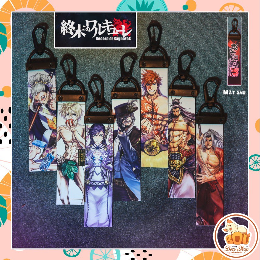 Móc khóa dây Strap NameTag Record of ragnarok - Shuumatsu no Valkyrie ...
