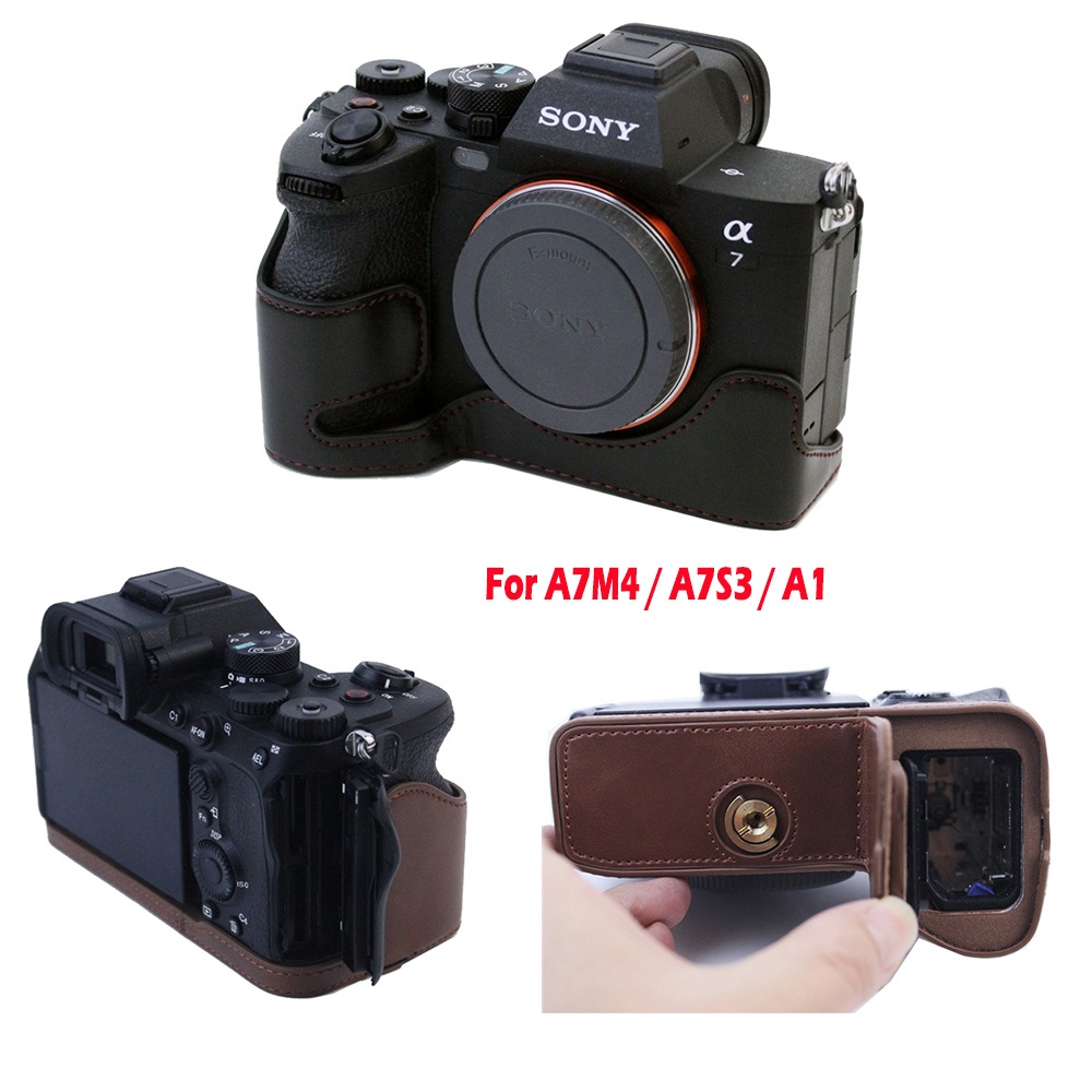 Pu Túi Da Đựng Máy Ảnh sony a7m4 a7iv a74 a7s3 A7Siii a1 | Shopee Việt Nam