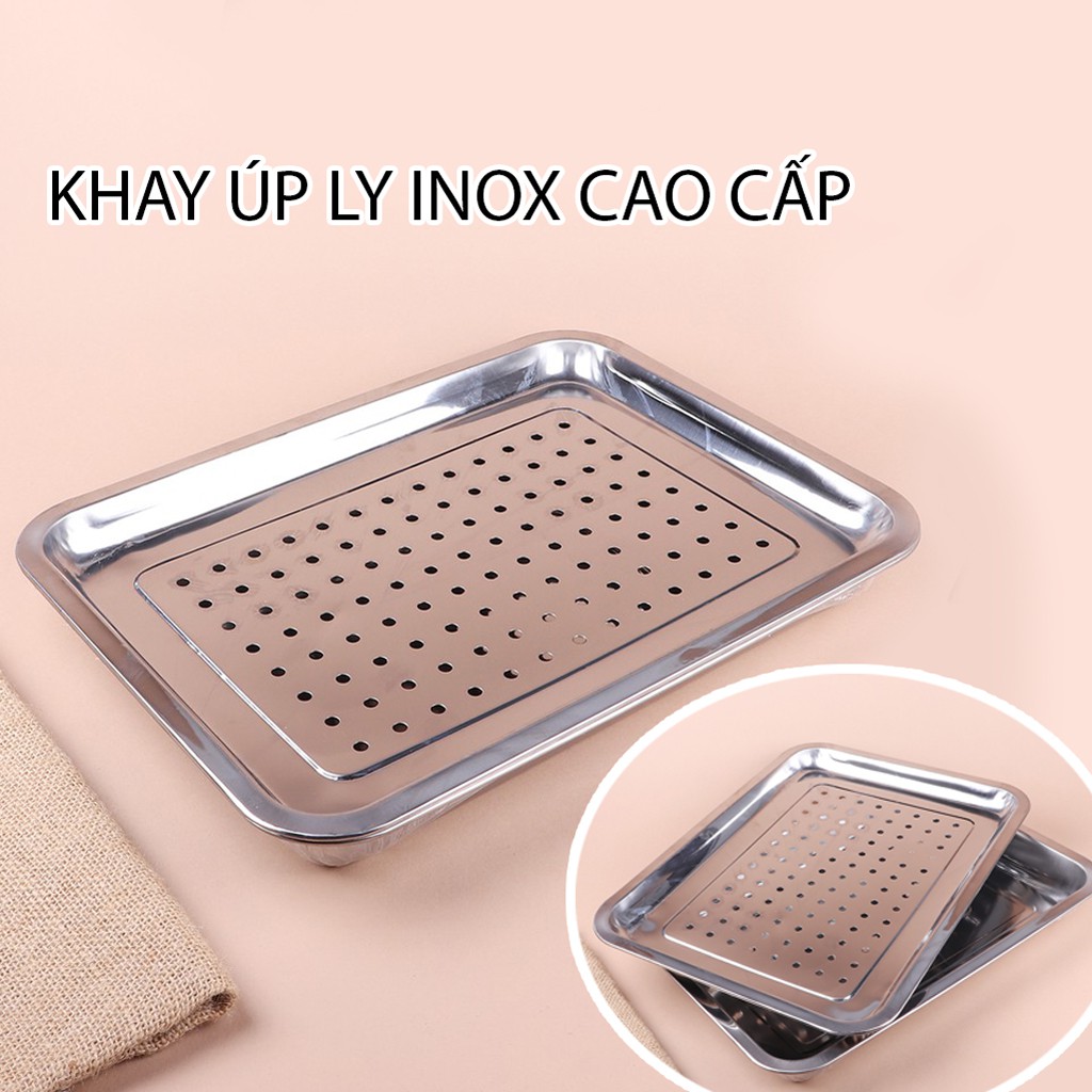 Khay Úp Ly Inox 304: Lựa Chọn Hoàn Hảo cho Gia Đình và Quán Cà Phê