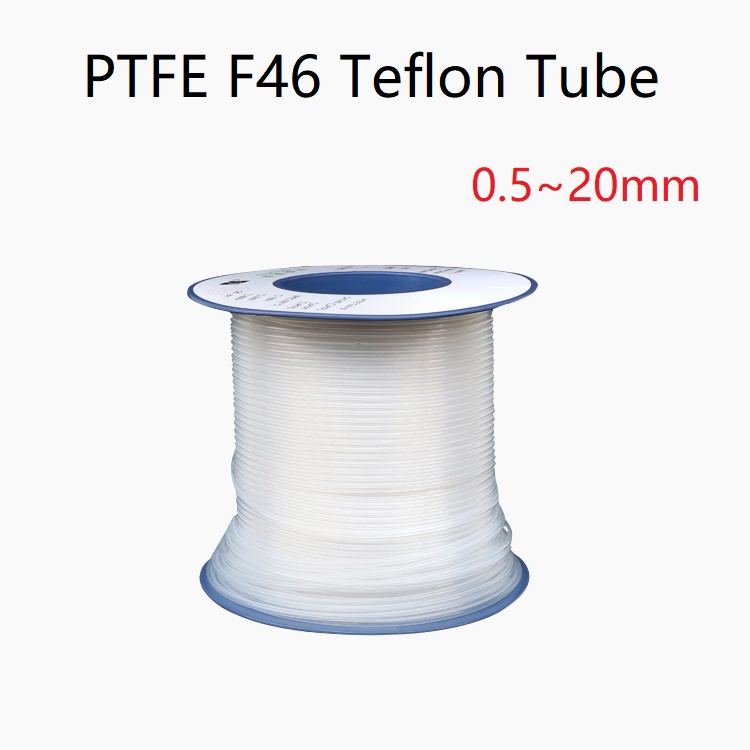 Clear PTFE Tube F46 Insulated Capillary ID 1mm ~20mm Heat Protector Transmit Hose Rigid ...