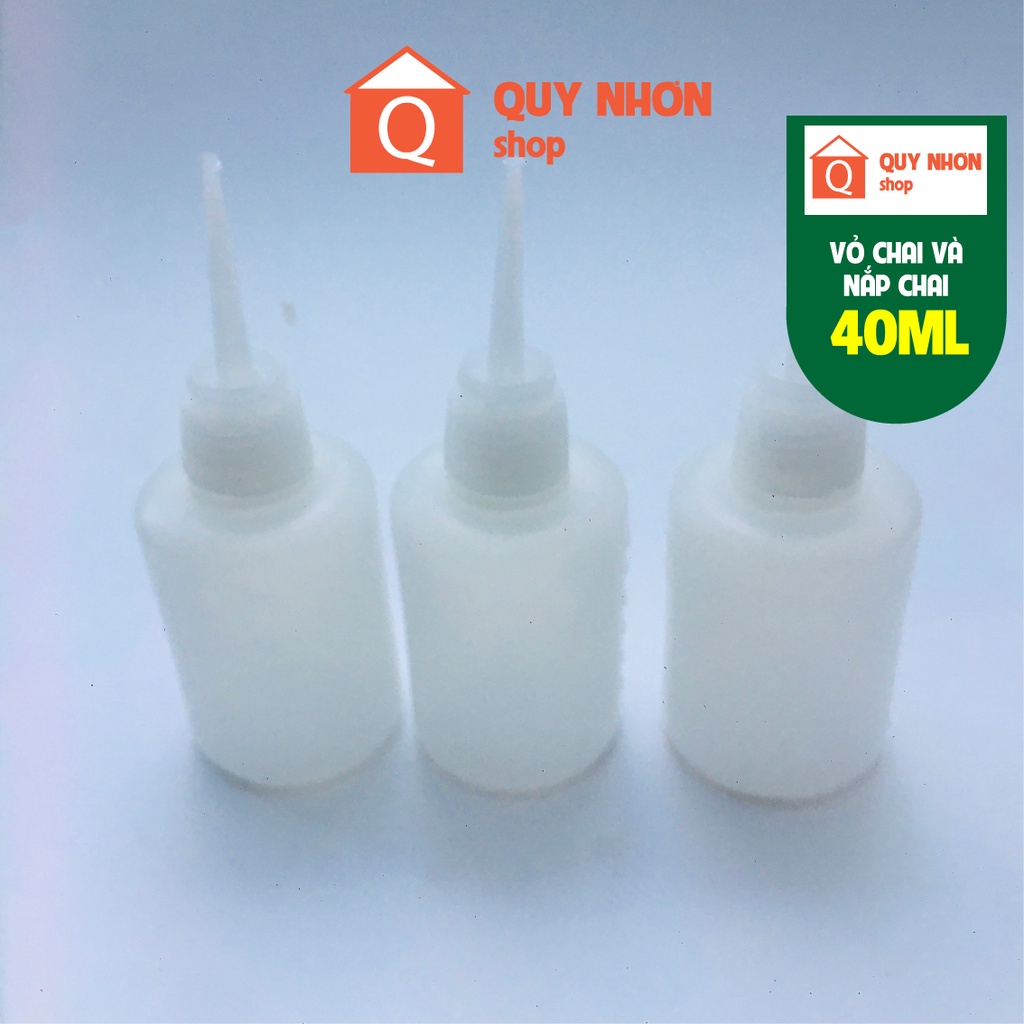100 vỏ chai keo 502 40ml (khoảng 800g, chai +nắp) | Shopee Việt Nam