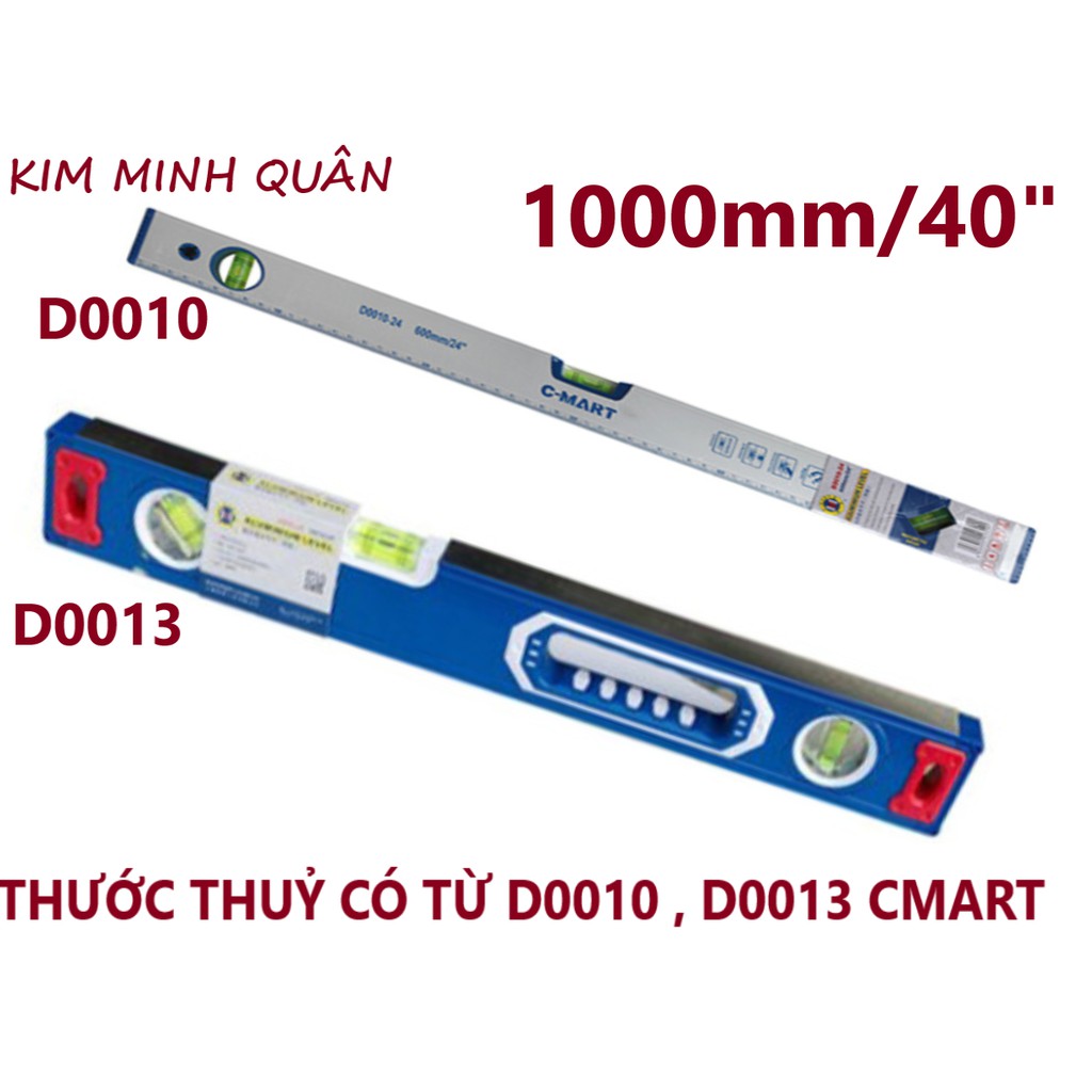 Thước Thuỷ Có Từ Cao Cấp 1000mm/40" D0010-40 & D0013-40 CMART | Shopee Việt Nam