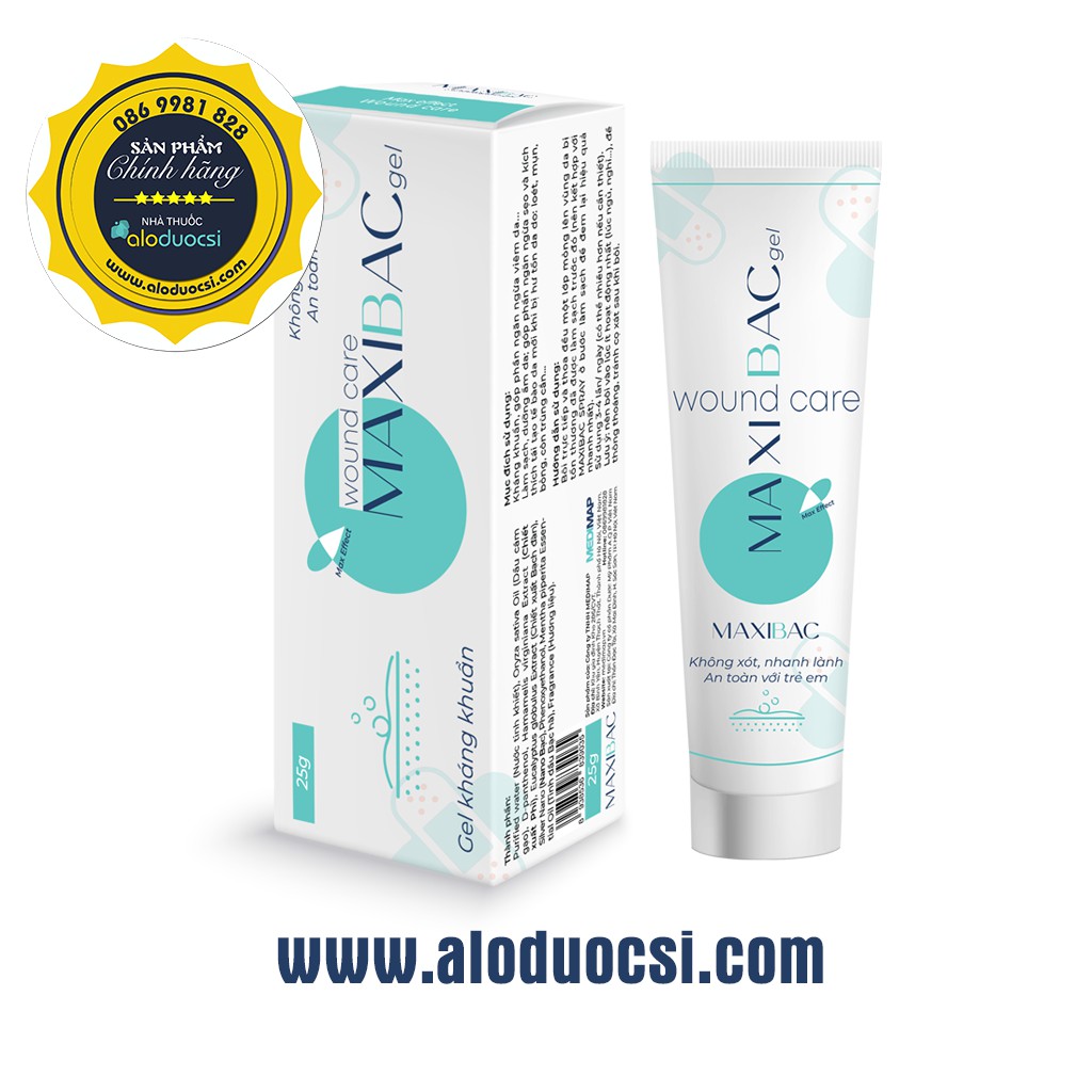 Gel bôi MaxiBac 25g – Chính hãng | Shopee Việt Nam