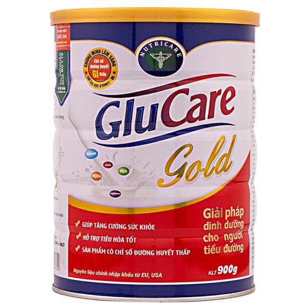 Sữa bột Nutricare Glucare Gold dinh dưỡng cho người tiểu đường (900g) | Shopee Việt Nam