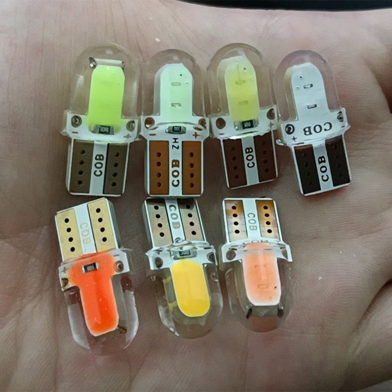 [Sẵn Sàng] Bóng Đèn LED T10 Đồng Hồ Đo Ngắn Biển Số Tín Hiệu Đèn DRL ...