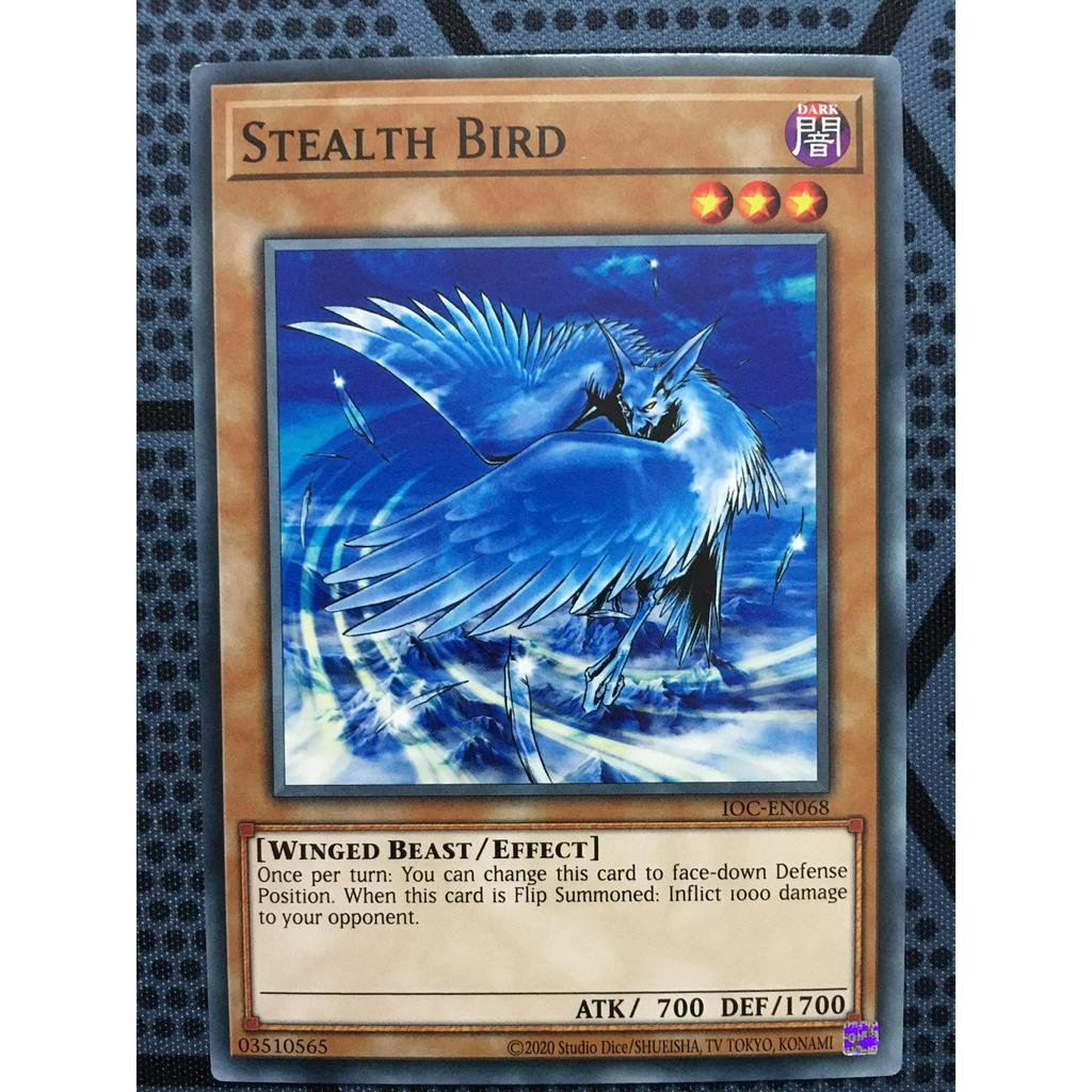 Bài yugioh thời đầu duel monster - Stealth Bird - IOC-EN068 - Common ...
