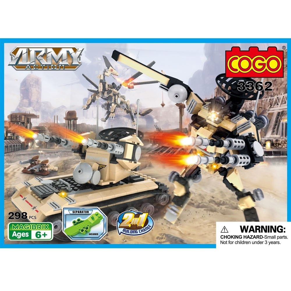 COGO - 3362 - Robot Nhỏ (238 Mảnh Ghép) | Shopee Việt Nam