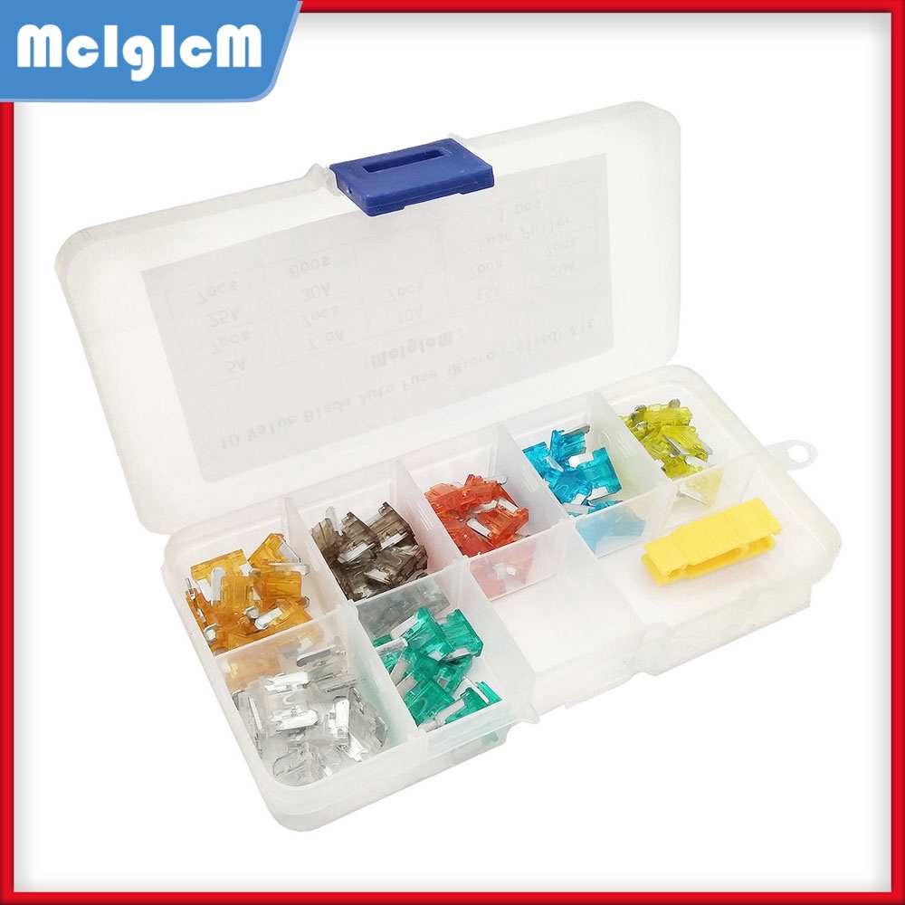 Fuse Box Auto Micro Fuse 7 Values Blade Mixed Car Fuse Kit Assortment ...