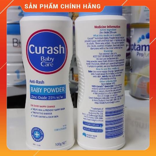 Phấm rôm Curash baby care 100g (aurtralia) | Shopee Việt Nam