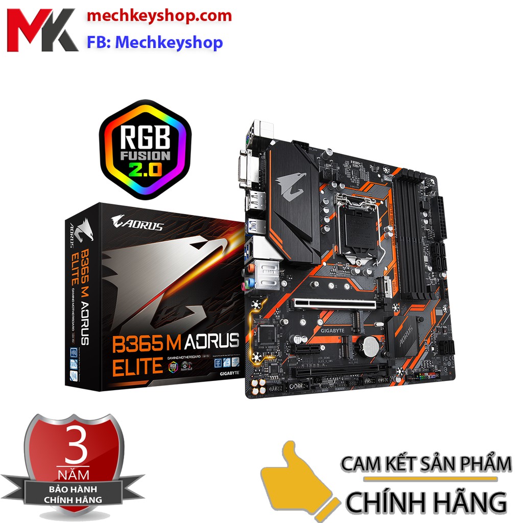 Mainboard Gigabyte B365m Aorus Elite - Bảo hành chính hãng 36 tháng ...