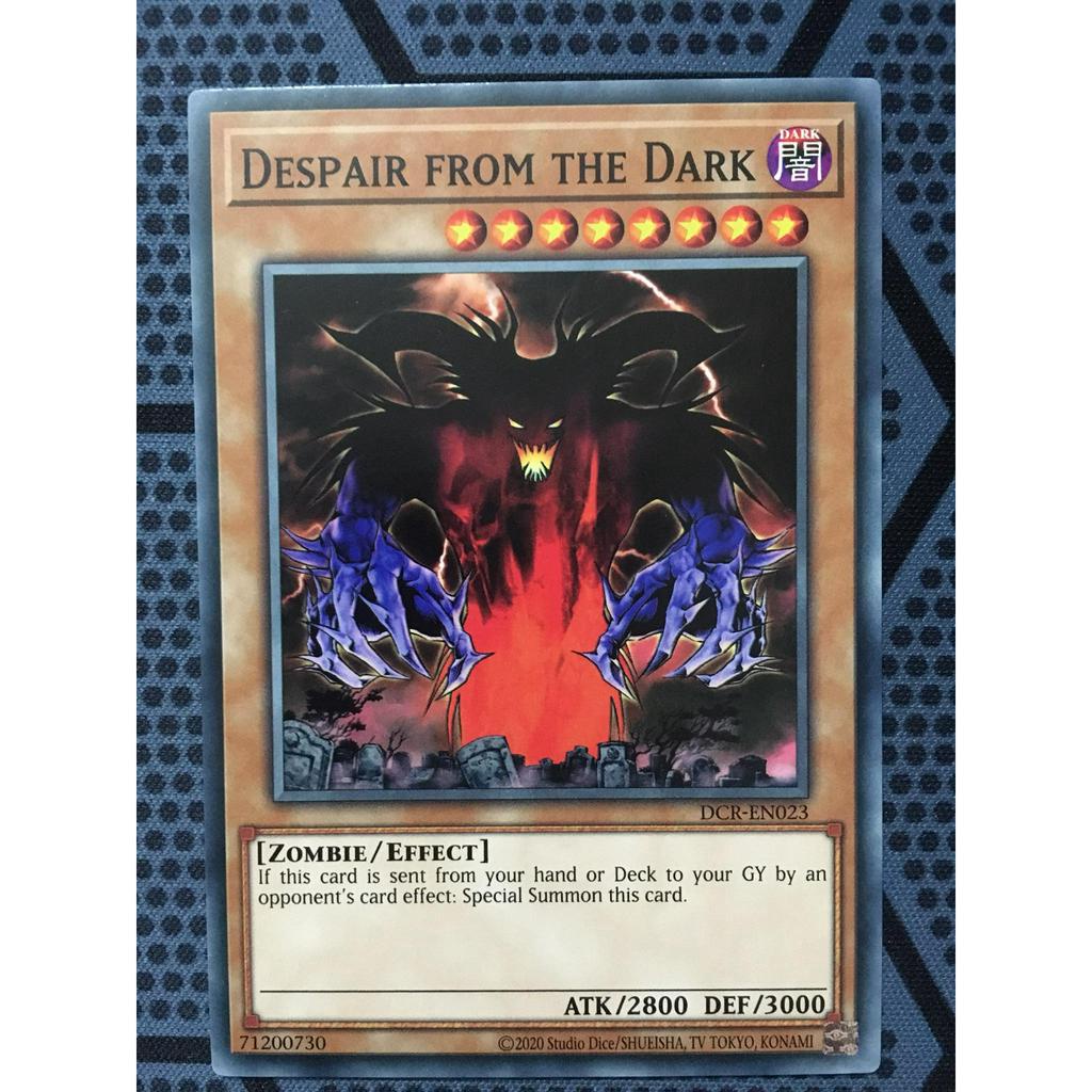 Bài yugioh thời đầu duel monster - Despair from the Dark - DCR-EN023 ...