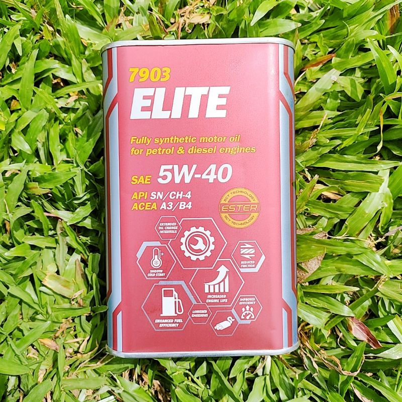 Nhớt Mannol 7903 Elite 5W40 Fully Synthetic Cao Cấp Nhập khẩu EU ...