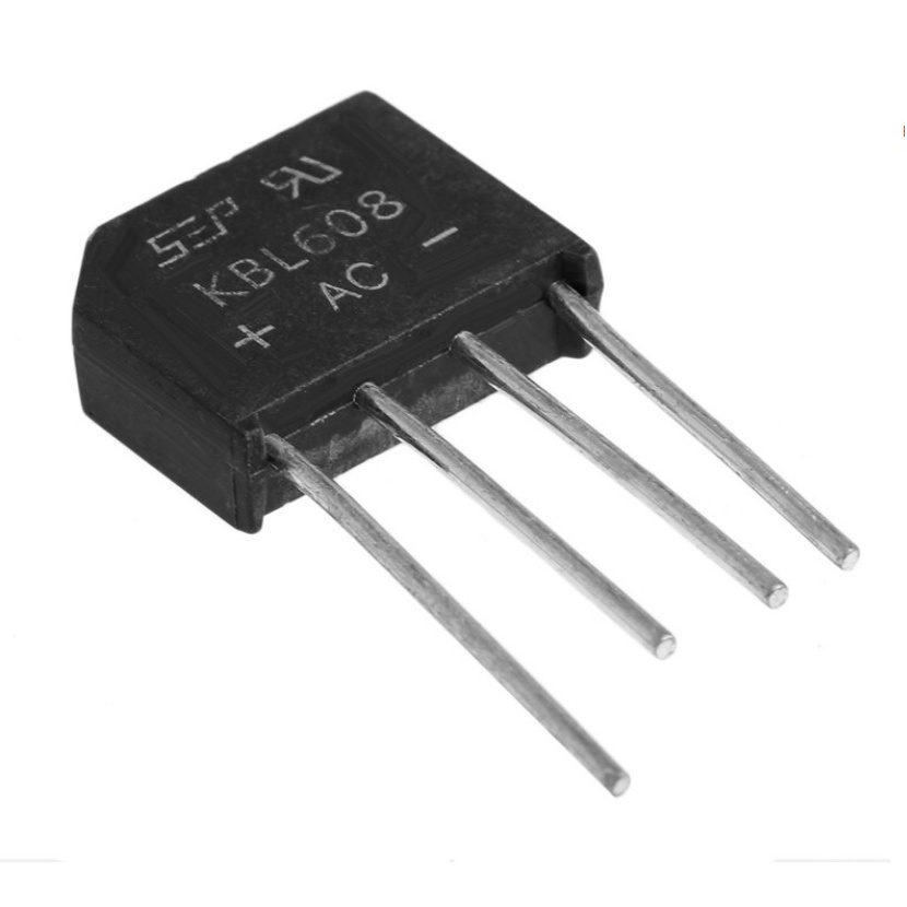 Diode cầu KBL608 - 6A/800V (Diode chỉnh lưu) | Shopee Việt Nam