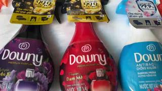 [ DOWNY ]Xịt Vải Downy khử mùi chống khuẩn 99,9% chai 370ml Hương ban ...