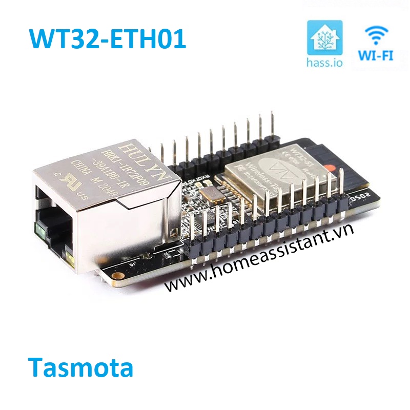 Bo Mạch Nhúng ESP32 Wifi Ethernet LAN8720 WT32-ETH01 (Hỗ trợ Home Assistant) Tasmota ESPHome ...