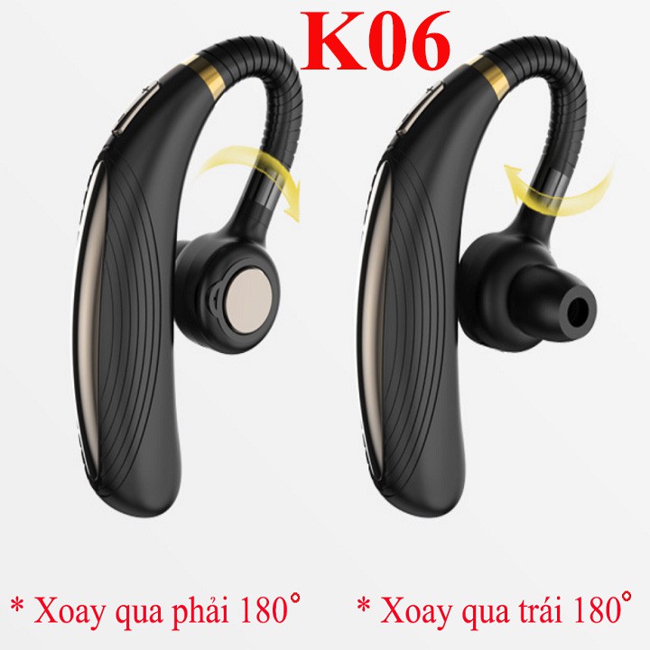 Tai Phone Bluetooth móc tai K06 - Hàng Nhập Khẩu | Shopee Việt Nam