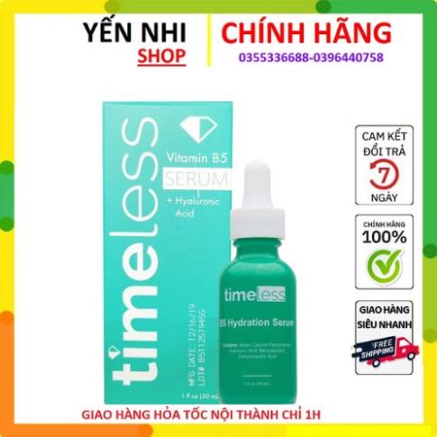 [Chính Hãng] Serum Timeless B5 Tinh chất Timeless Vitamin B5 + Hyaluronic Acid 30mL. | Shopee ...