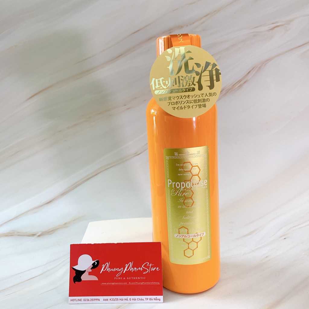 Nước súc miệng Propolinse Mouthwash pure 600ml | Shopee Việt Nam