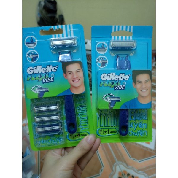 Dao cạo râu gillette flexi vibe | Shopee Việt Nam