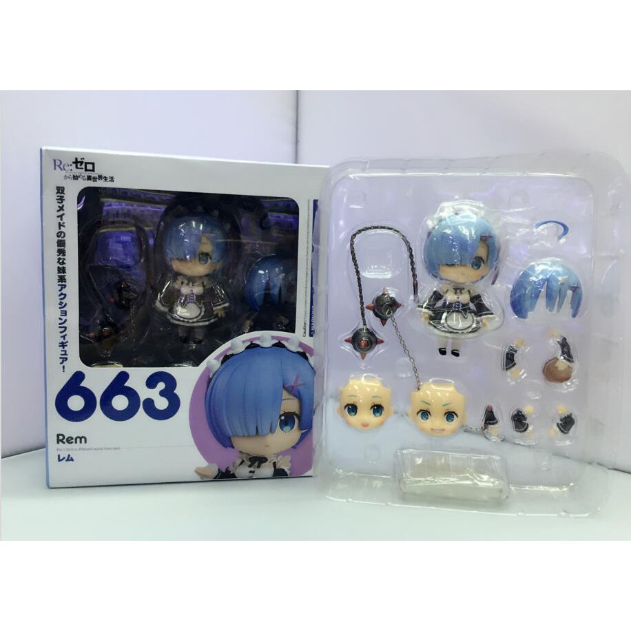 Mô Hình Nendoroid 663 Rem re zero - 10 cm | Shopee Việt Nam