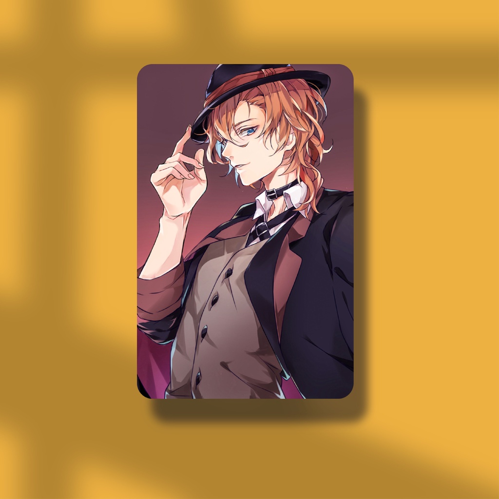 [ PHOTOCARD ] Thẻ Card Bo Góc Anime Chuya Nakahara Bungo Stray Dogs ...