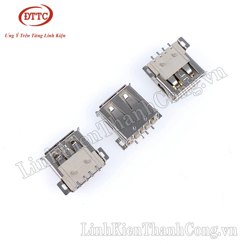 Cổng USB Cái 2.0 Type A 4 Chân Loại Dán SMD | Shopee Việt Nam