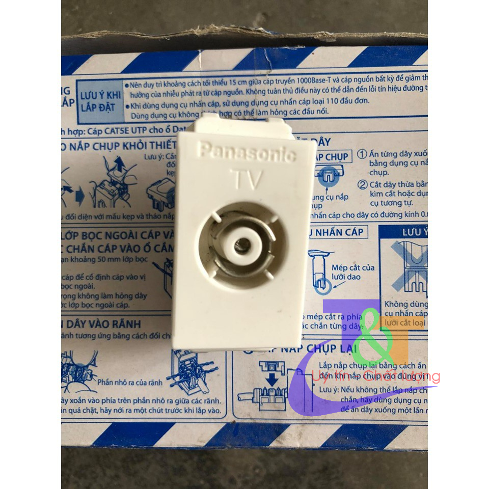 ổ cắm tivi WEV2501SW Panasonic | Shopee Việt Nam