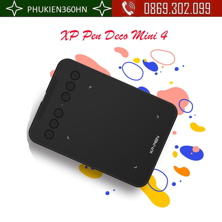 Bảng Vẽ Điện Tử XP-PEN Deco Mini4 Android 8192 Mức Lực Nhấn | Shopee Việt Nam