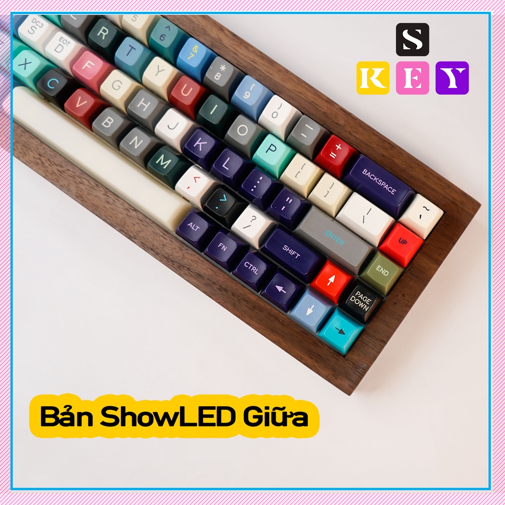 Vỏ Gỗ Bàn Phím Cơ NJ68 - CASE WOOD MECHANICAL KEYBOARD NJ68 | Shopee ...