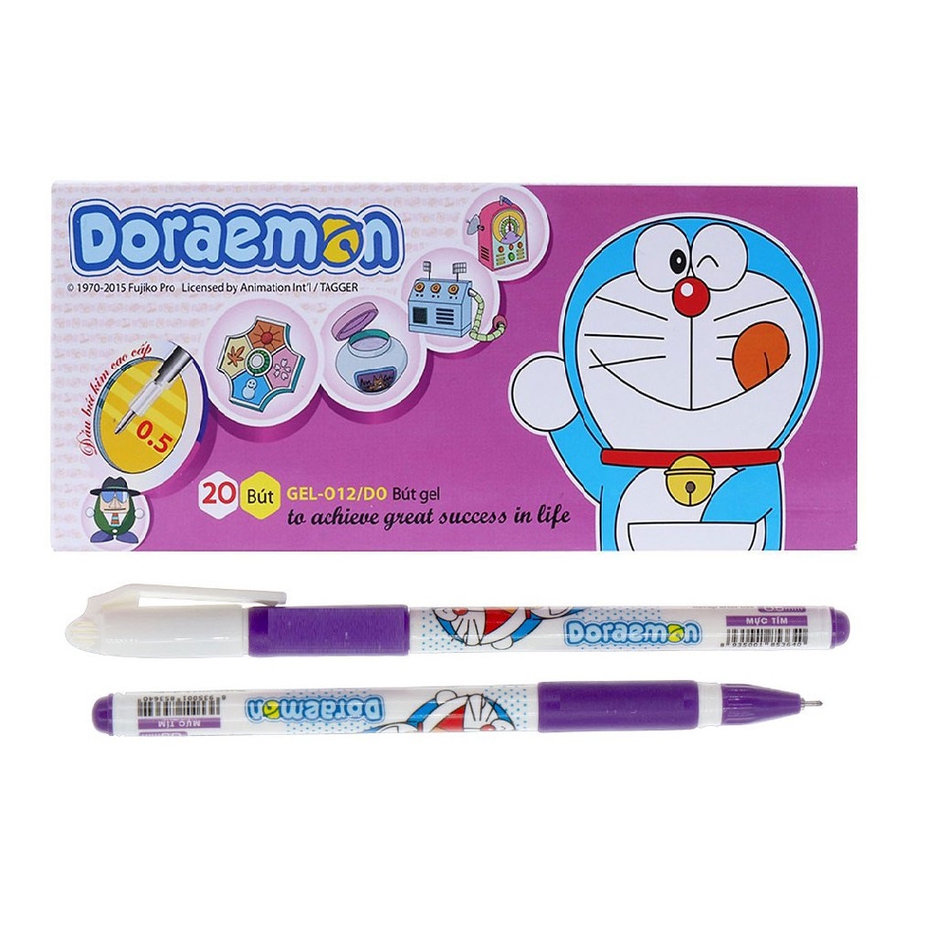 Bút gel Tím Gel-012/DO (Hộp 20 cây) | Shopee Việt Nam