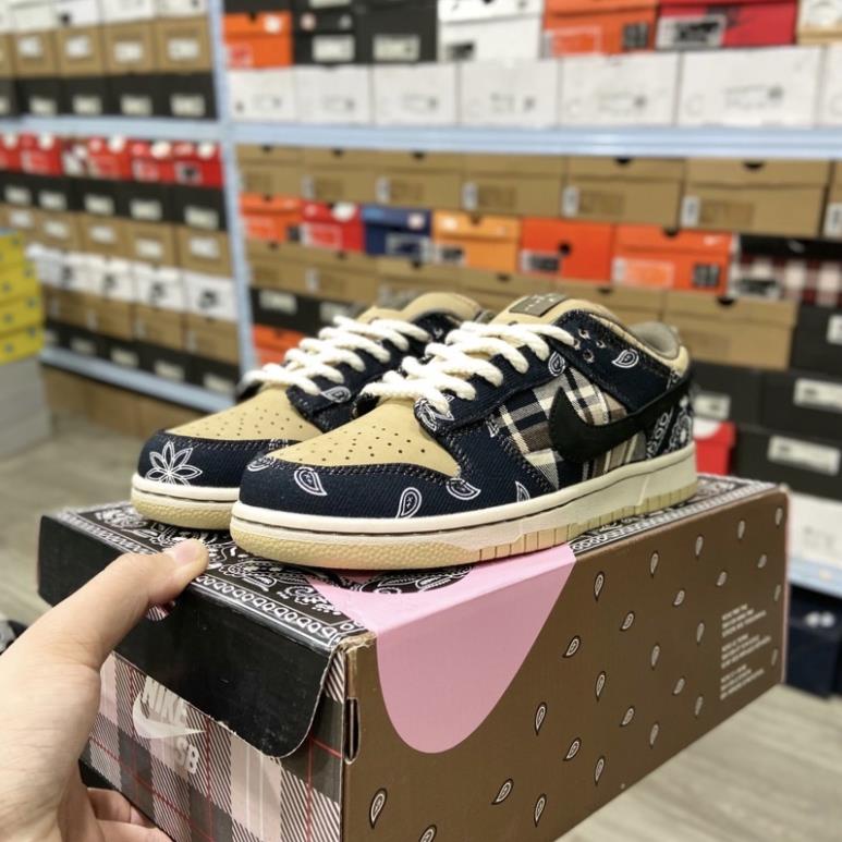 Giày thể thao Dunk Low Travis Scott cổ thấp . Giày Sneaker nam nữ cao ...