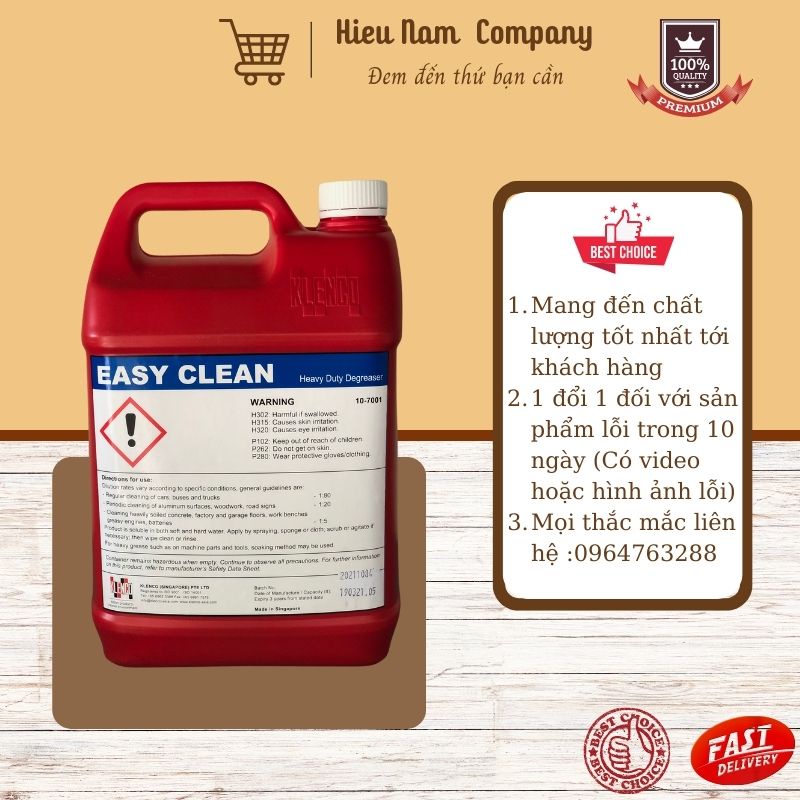 HÓA CHẤT EASY CLEAN TẨY DẦU MỠ TRÊN SÀN THÔNG THƯỜNG, SÀN CÔNG NGHIỆP ...