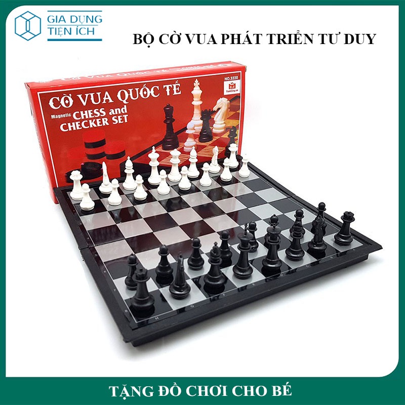 Cờ Vua Nam Châm, Bộ Cờ Vua Nam Châm Gấp Gọn Nhiều Kích Thước, Đồ Chơi Trí Tuệ Cho Bé | Shopee ...